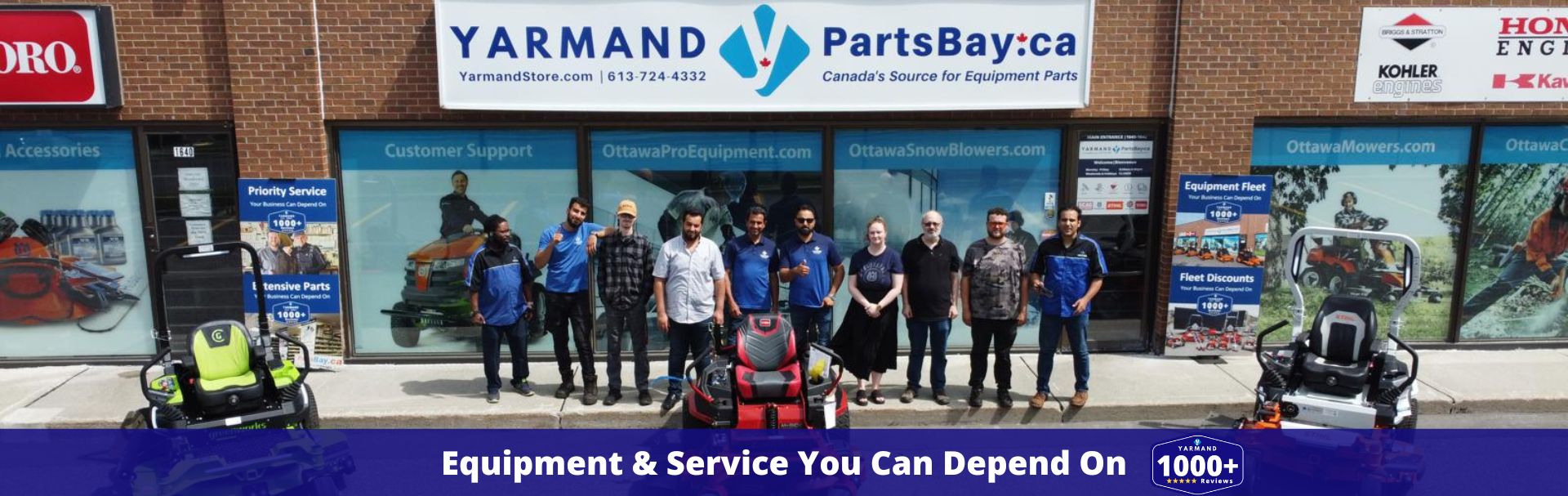 YARMAND - Equipment, Small Engine Repairs & Parts Experts in Ottawa ...