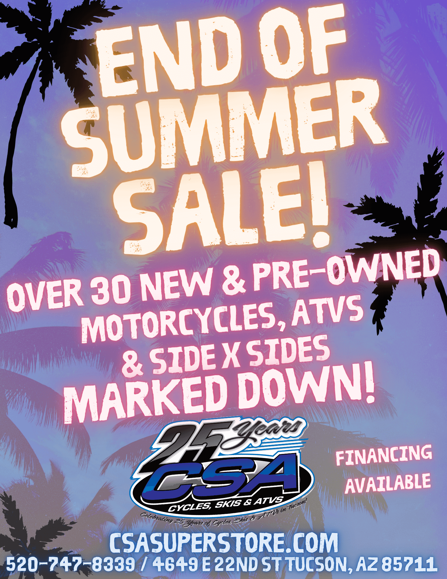 CSA Superstore | Tucson, AZ | Powersports Dealer