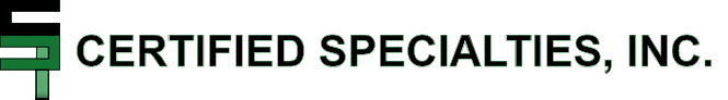 Services CERTIFIED SPECIALTIES, INC. BAYSIDE, NY (718) 428-1225