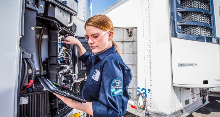 Reefer Trailer Service & Repair Motor Truck Thermo King