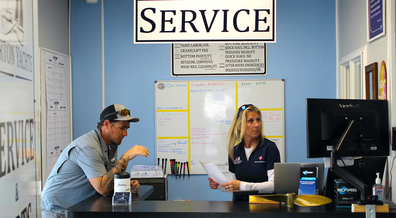 Boat Service Center Norton Yacht Sales Deltaville, VA (804) 776-9211