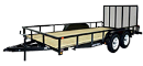 Cargo / Enclosed Trailer, Utility Trailer and Utility Trailers Camper ...